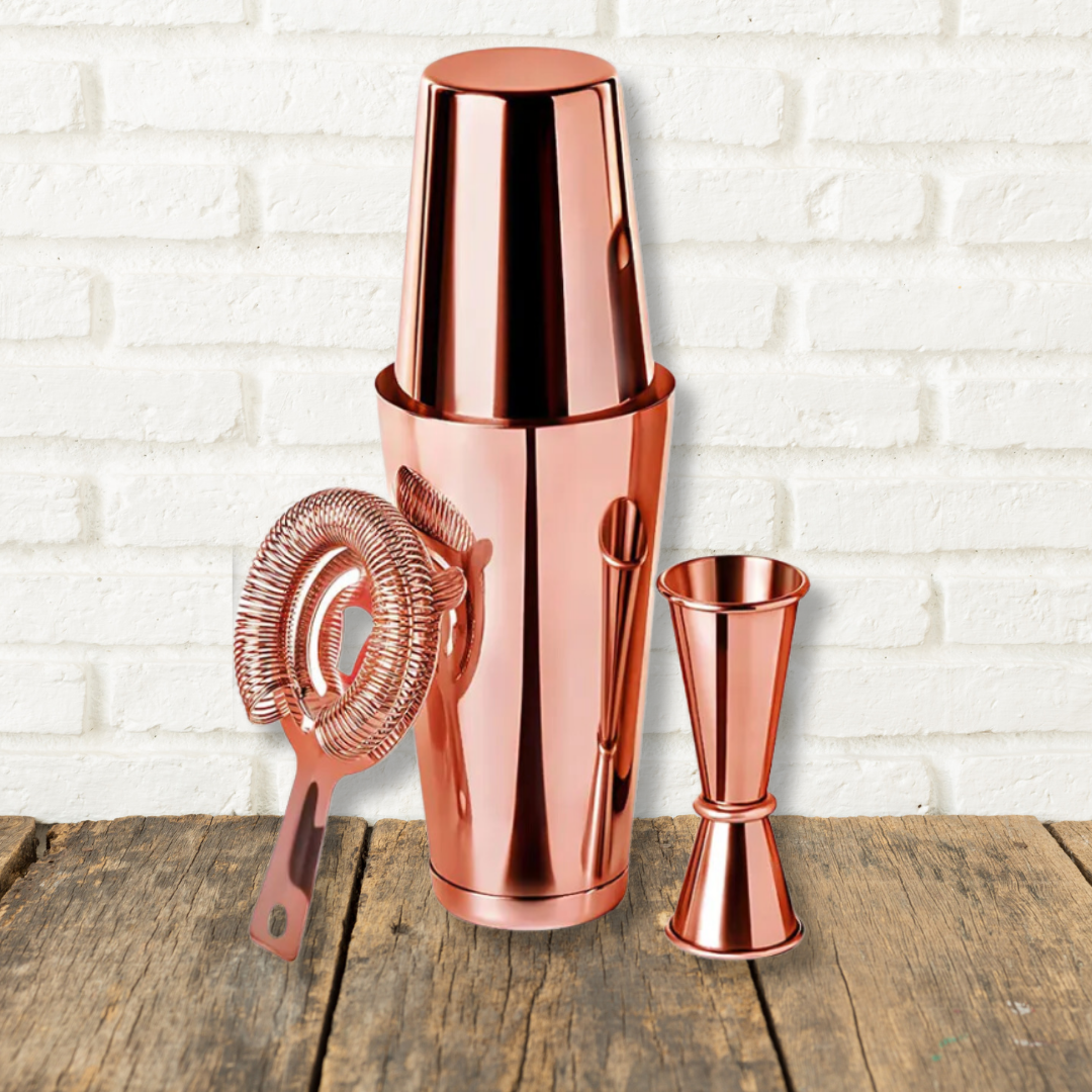 Copper Boston Shaker 750 ML | Cocktail Shaker – ProKitchen Homes